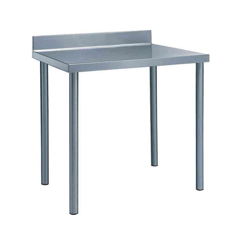 TAVOLO SMONTABILE P600 INOX C/ALZATINA
